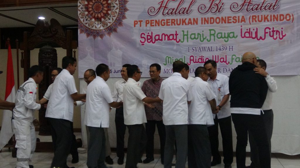 HALAL BI HALAL PT RUKINDO TAHUN 2018 | PT. Pengerukan Indonesia